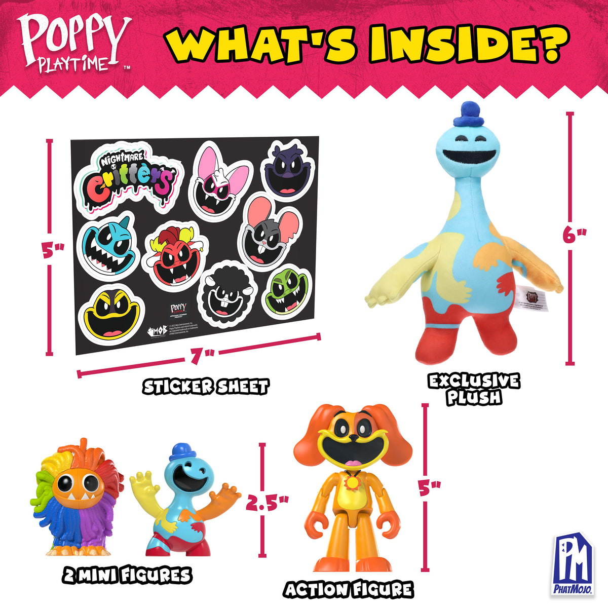 Poppy Playtime - Doey Collector Bundle (6 Items) – EpicDrops.com