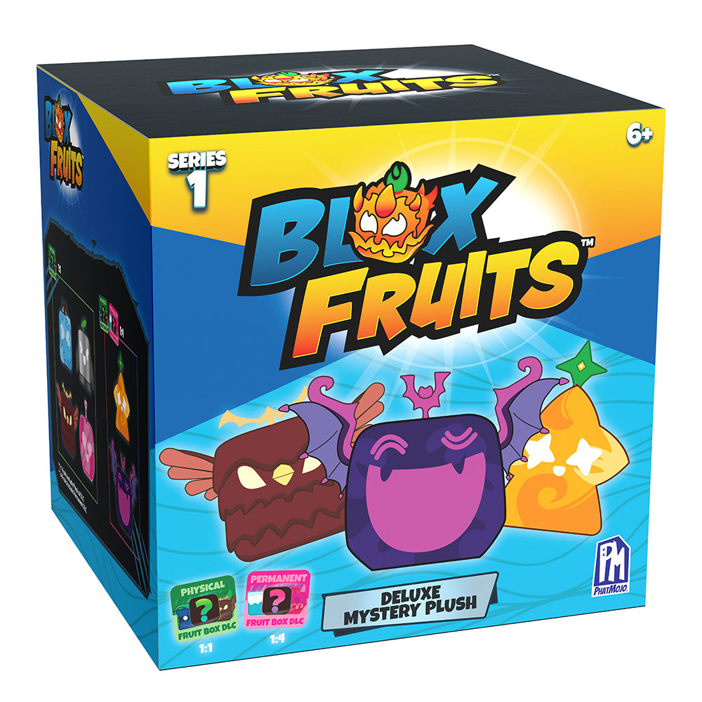 BLOX FRUITS - Mystery Fruit Deluxe Plush (8" Tall, Series 1) [Includes ...