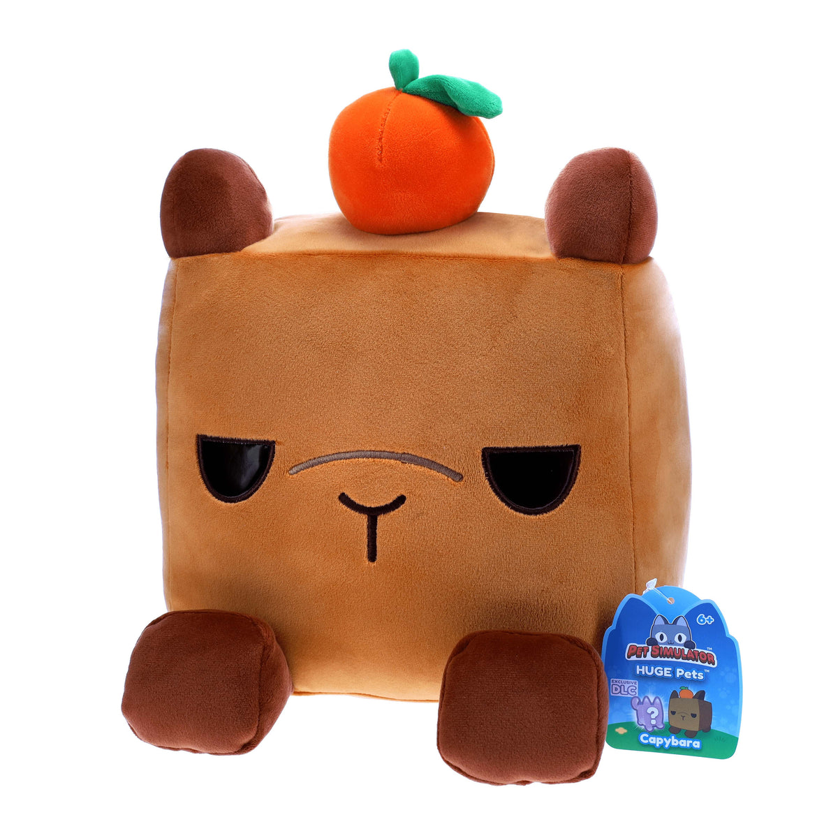 PET SIMULATOR - Capybara HUGE Pet Plush (8.5" Tall, Series 1) [Include ...