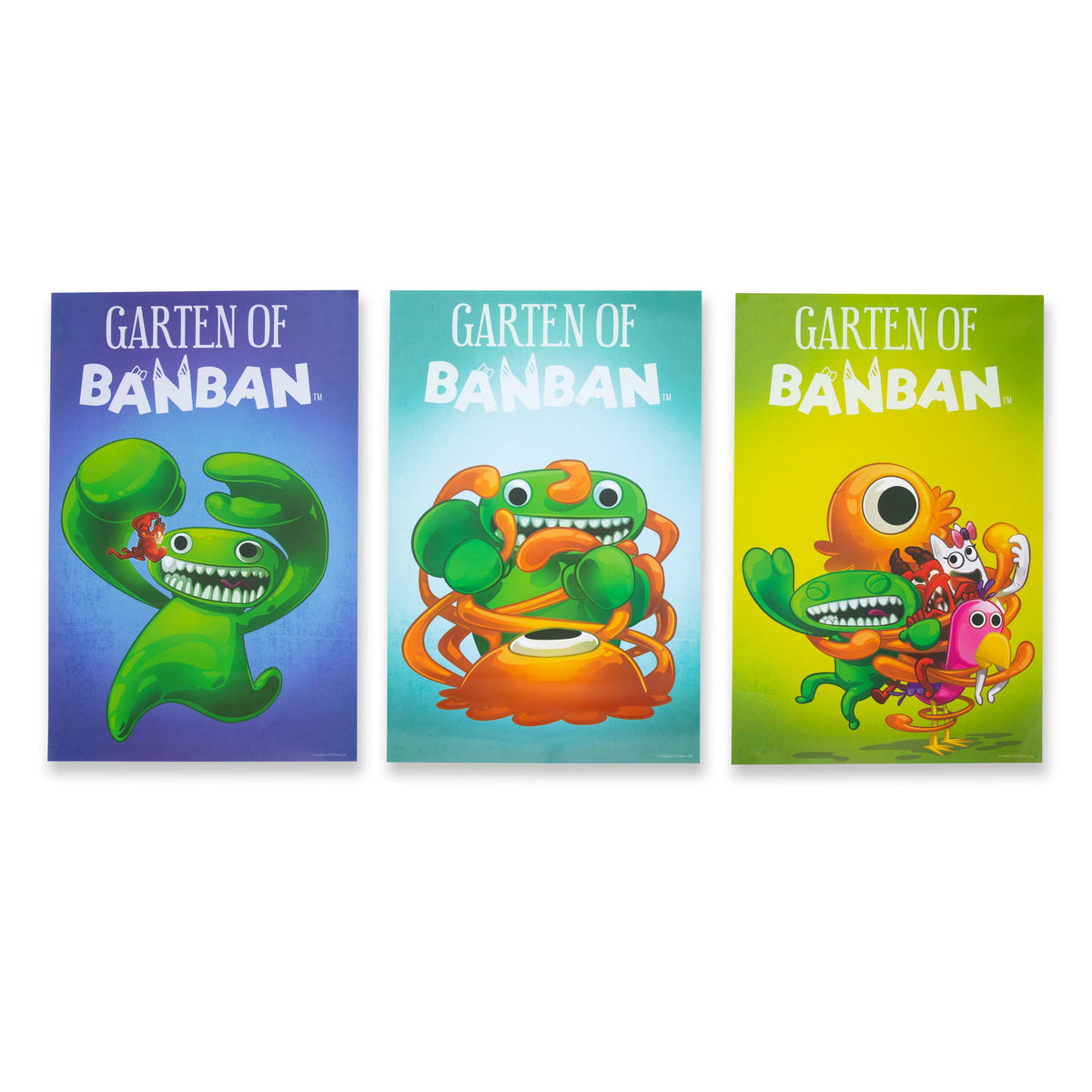 GARTEN OF BANBAN - Banban Battle 3pc Poster Set (12" x 18") – EpicDrops.com