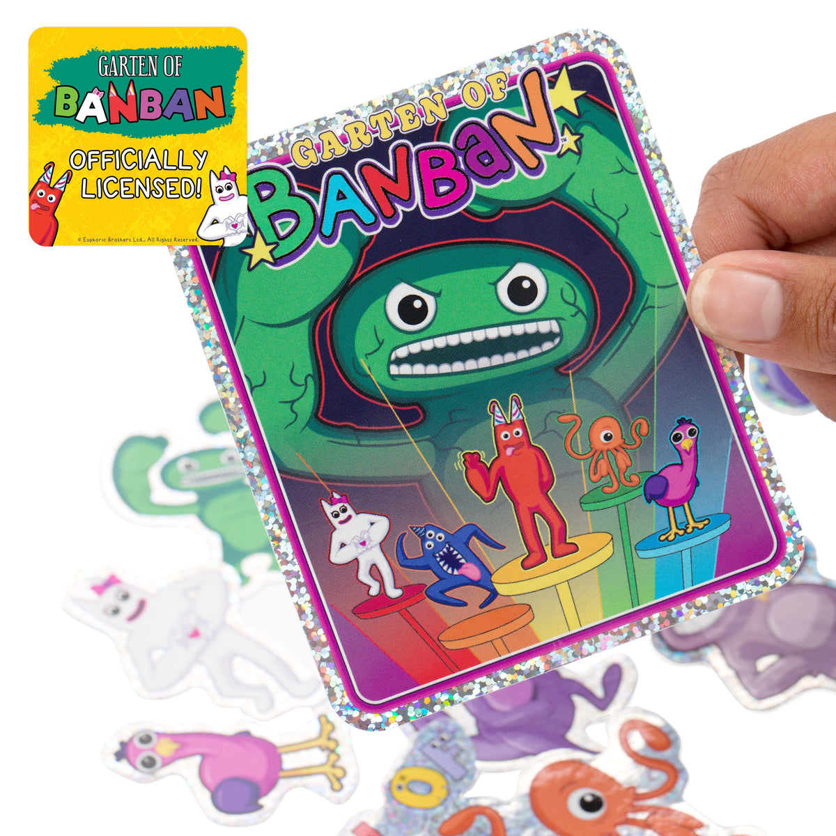 GARTEN OF BANBAN - Holographic Sticker Set 12-Pack (4" Stickers, Reusa ...