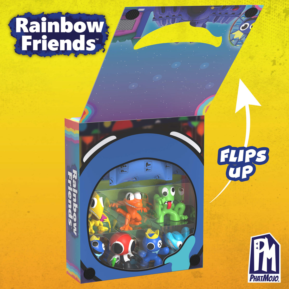 RAINBOW FRIENDS - Minifigure 10-Pack Collector Set (10 Collectible Fig ...