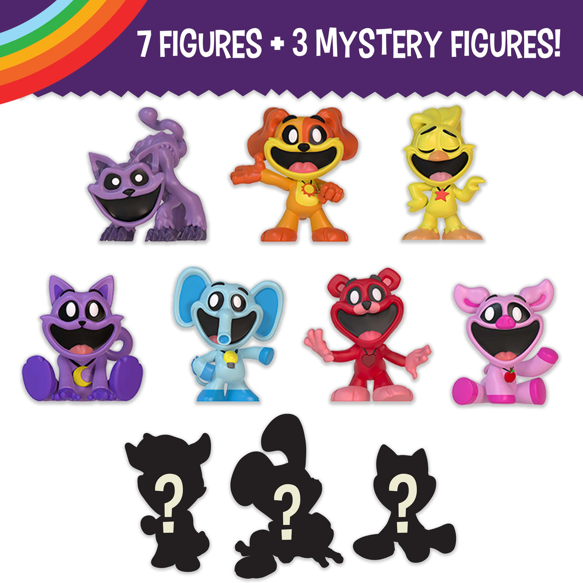 POPPY PLAYTIME - CatNap Smiling Critters Minifigure 10-Pack (2.6" Tall ...