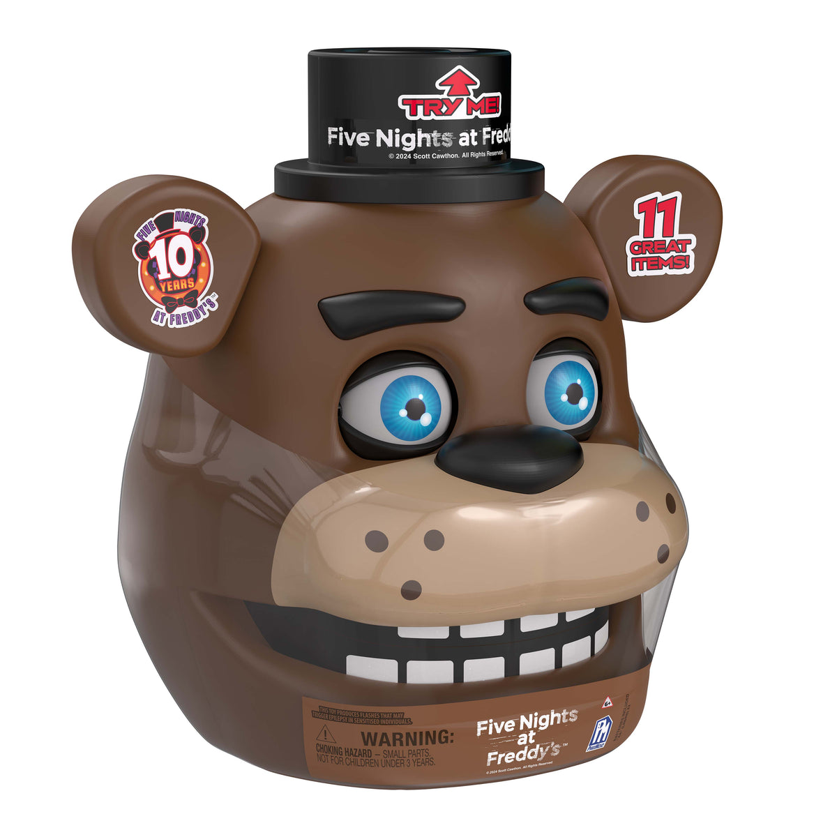 FIVE NIGHTS AT FREDDY'S - Freddy Fazbear Animatronic Bundle (11 Items ...