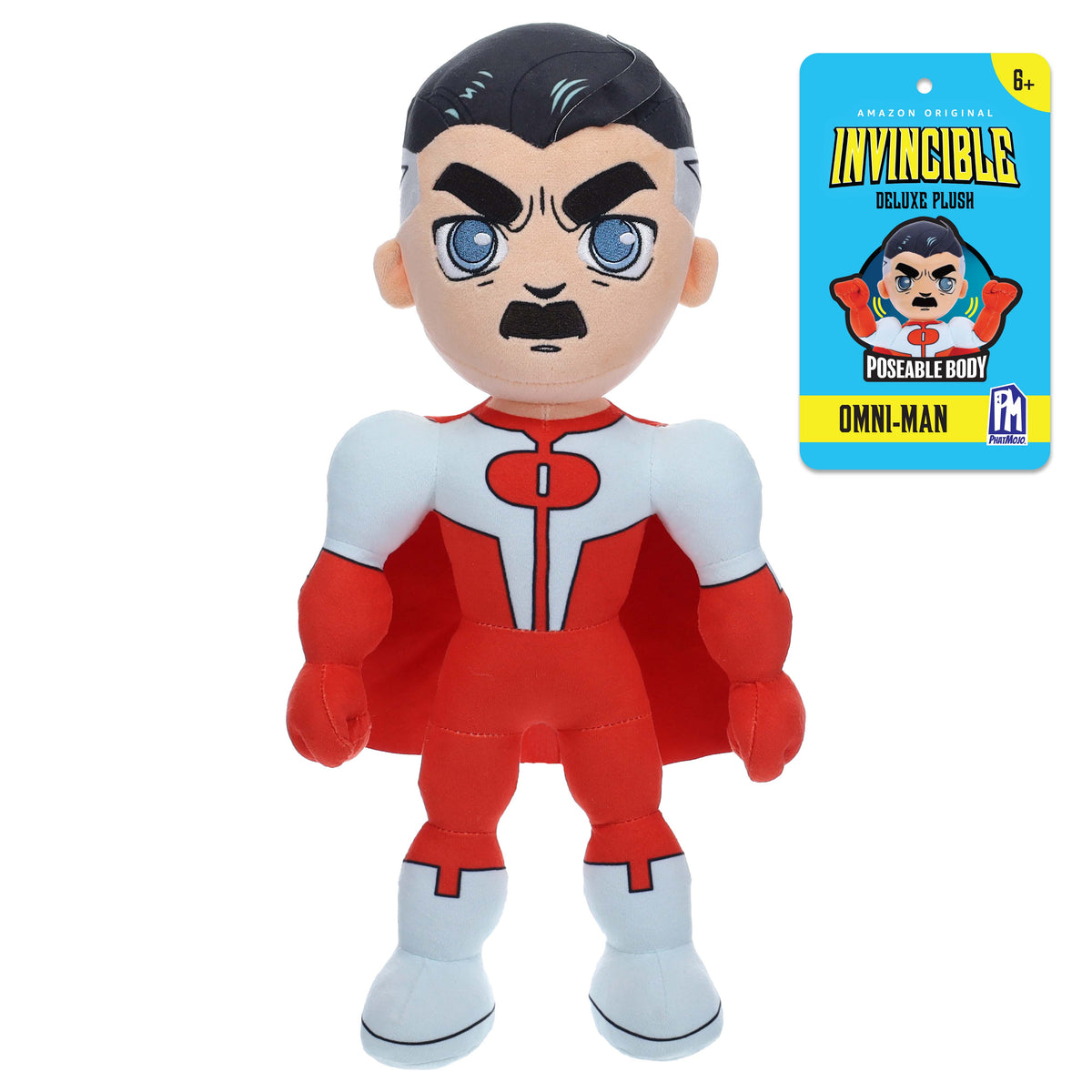 INVINCIBLE - Omni-Man Deluxe Posable Plush (13" Tall, Series 1 ...