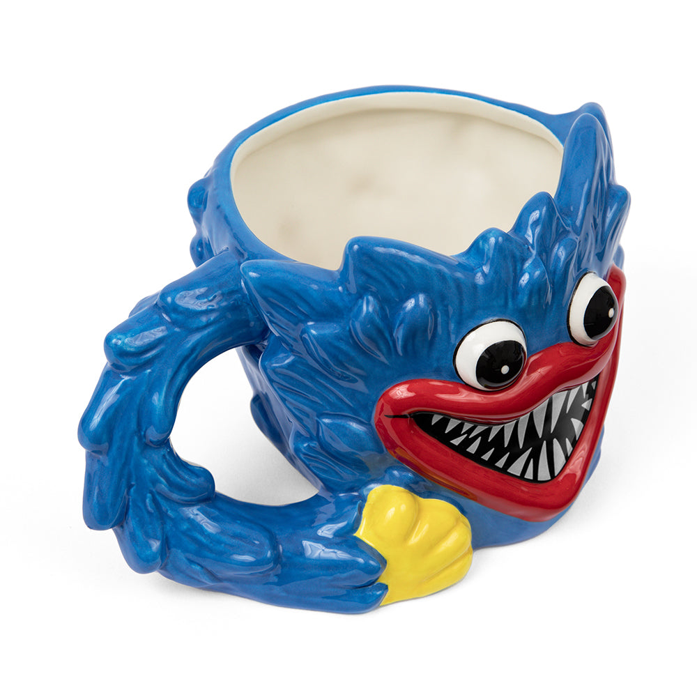 POPPY PLAYTIME - Huggy Wuggy 3D Mug (4.5" Ceramic Mug w/ Sculpted Deta ...