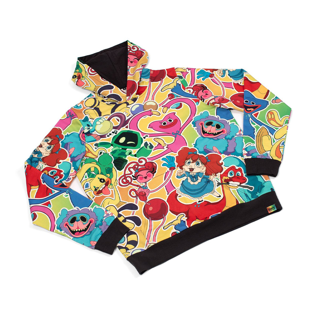 POPPY PLAYTIME - Rainbow Playtime Premium Hoodie (Unisex, Pullover w ...