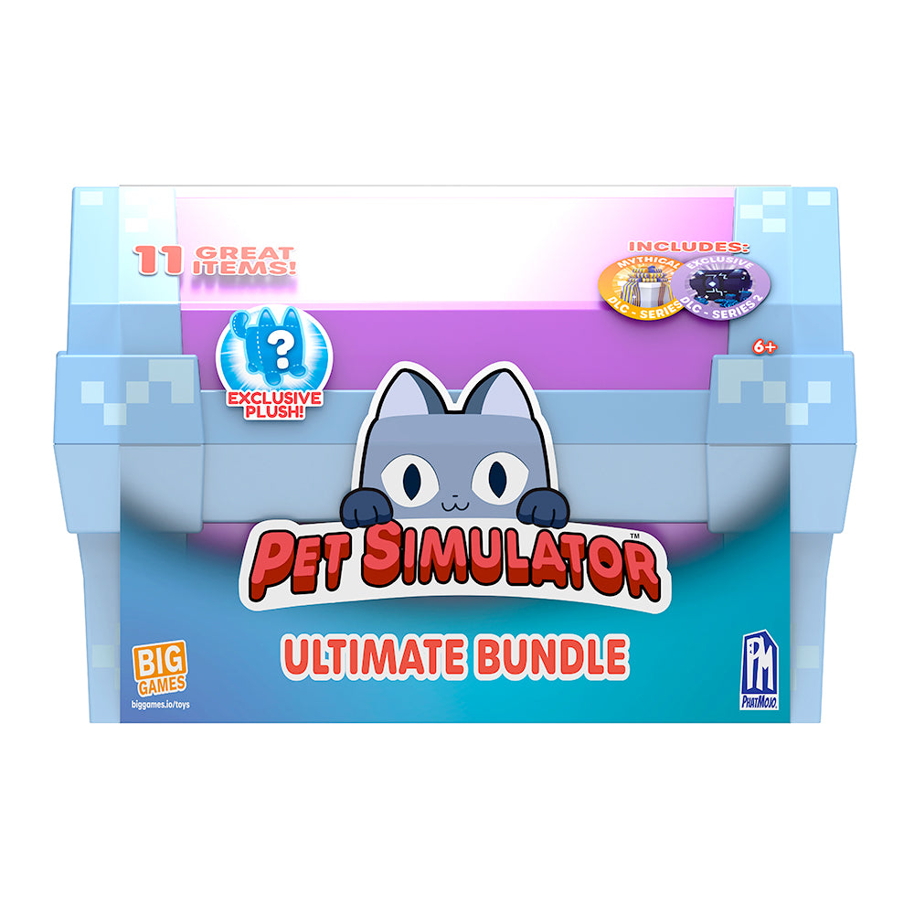 PET SIMULATOR - Pixel Chest Ultimate Bundle (12" Chest w/ 11 Items, Se ...