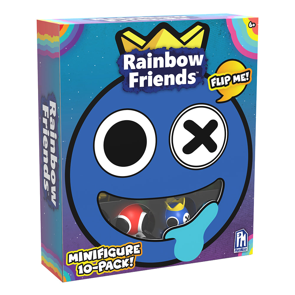 RAINBOW FRIENDS - Minifigure 10-Pack Collector Set (10 Collectible Fig ...