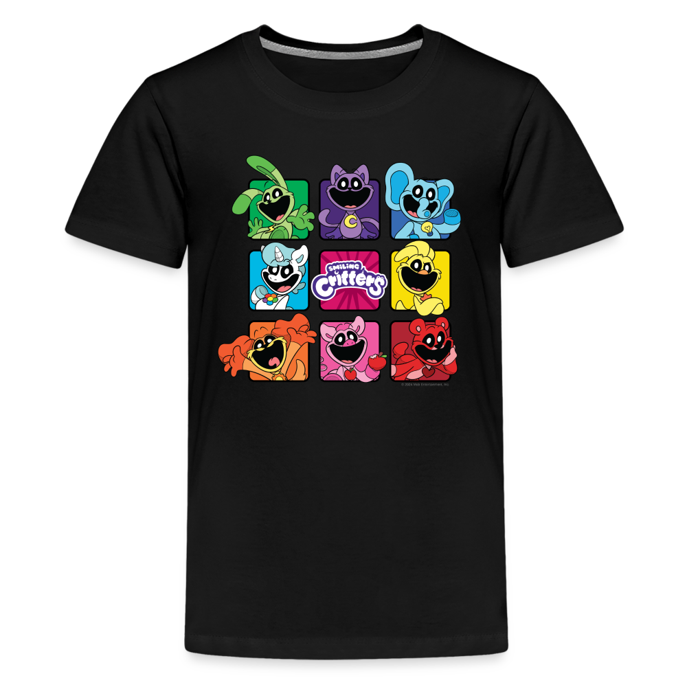 POPPY PLAYTIME - Smiling Critters Grid T-Shirt (Youth) – EpicDrops.com